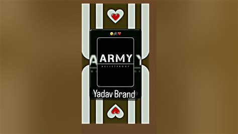Army Status Army Lover Youtube