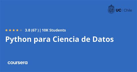 Python Para Ciencia De Datos Coursera