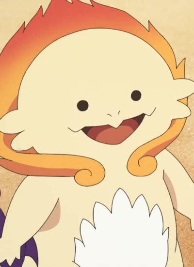 Fire Lizard Character