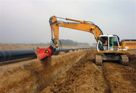 pipeline screening and separating allu screening and crushing buckets