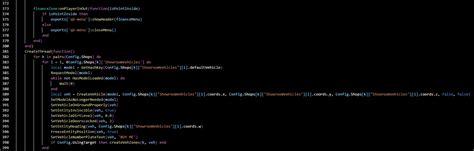 Qb Vehicleshop Bad Argument 1 To For Iterator Table Expected Got