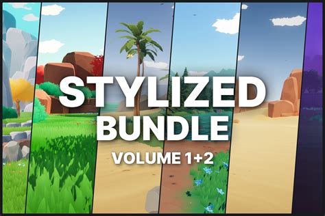 Stylized Bundle Volume D Landscapes Unity Asset Store