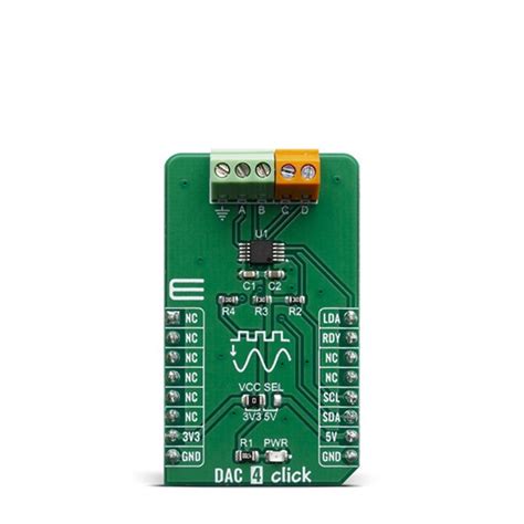 mikroe dac 4 click dev 19638 sparkfun製｜電子部品・半導体通販のマルツ