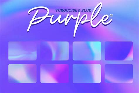12 بک گراند گرادینت آبی بنفش فیروزه ای 🔥کد فایل 124047