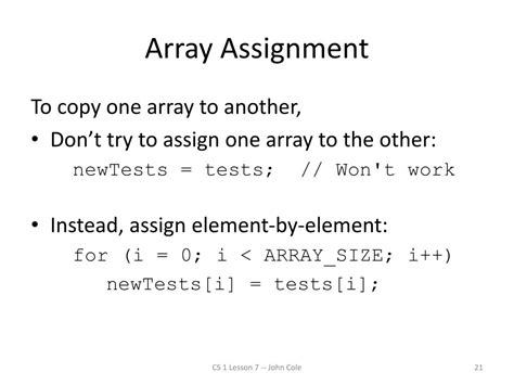 Ppt Lesson 7 Powerpoint Presentation Free Download Id1158034