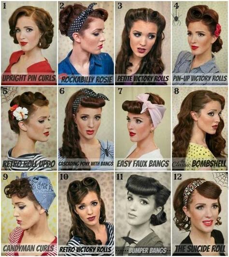 Retro Hairstyles Tutorial