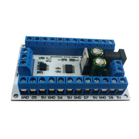 sensor de control de temperatura modbus rtu rs485 de 4 canales y 8
