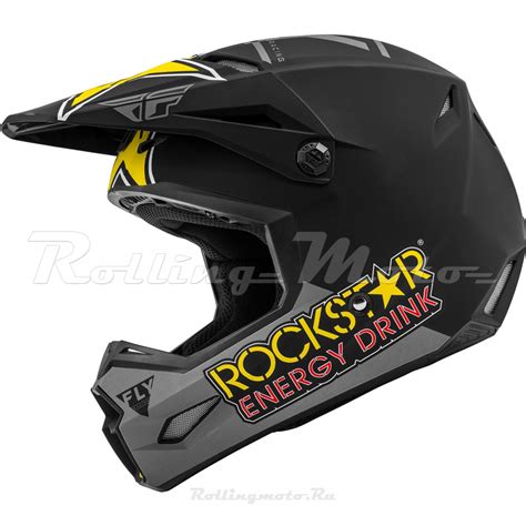 Шлем кроссовый FLY RACING KINETIC ROCKSTAR ECE - Мотосалон Вездеходов