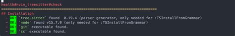 treesitter plugin doesn t completely compile r neovim