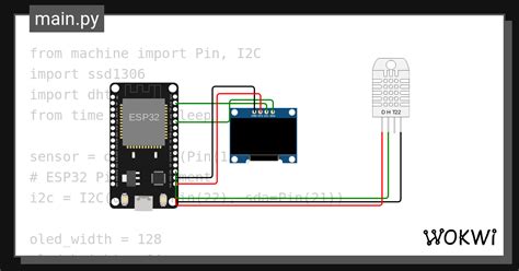 Esp32 Micropython Ssd1306 Copy Wokwi Esp32 Stm32 Arduino Simulator