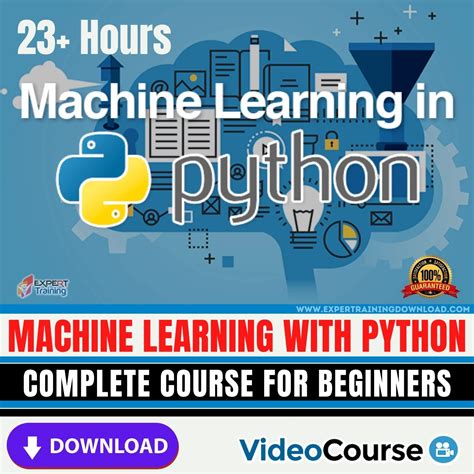 Machine Learning With Python Complete Course For Beginners Expert