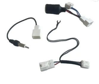 ODM Cutomized Cable Pin Automobile Male To Female Connector Wiring Harness For Car DVD Player