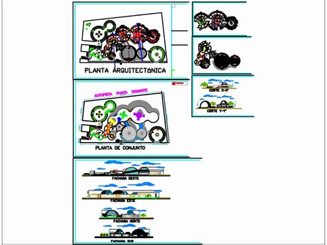 Interactive Museum In Autocad Cad Download 318 Mb Bibliocad