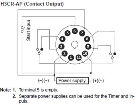 Omron Timer Relay Wiring Diagram Dh48s S Time Delay Relay 24v Timer