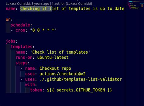 template list workflow runs on every forked repository · issue 921