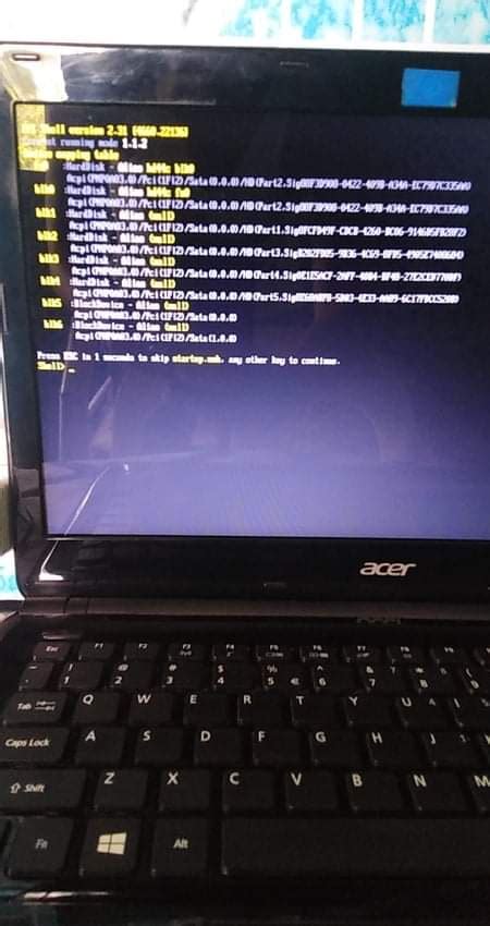 Alt F10 Not Working For Recovery Options Acer Community