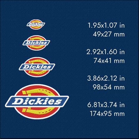 Dickies Embroidery Design Apparel Brand Logo Designs File Inspire