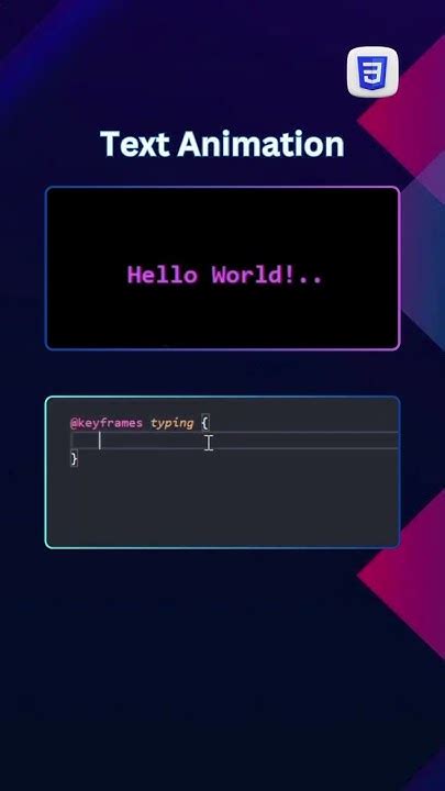 Text Animation Css Css Webdeveloper Webdevelopment Youtube