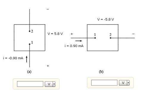 Solved 11 Determine The Voltage V And Current I As