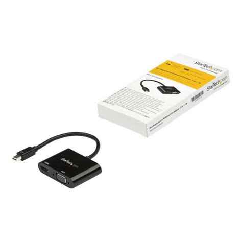 StarTech Com Mini DisplayPort To HDMI VGA Adapter MDP HBR To HDMI K Hz Or VGA