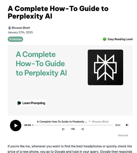 We just published one of the most in-depth guides to Perplexity AI… | Learn Prompting