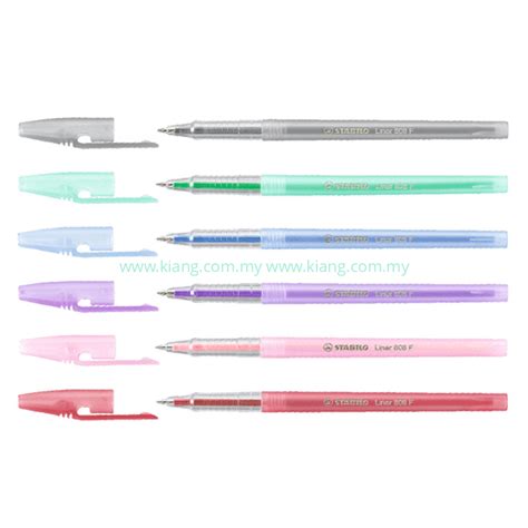 STABILO LINER BALL PEN FINE 808 F (0.38MM) – Syarikat Kiang Trading Sdn Bhd