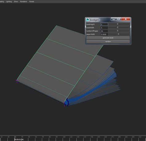 Book Generator For Maya Free Dynamics Scripts Plugins Downloads For Maya Script Maya Books