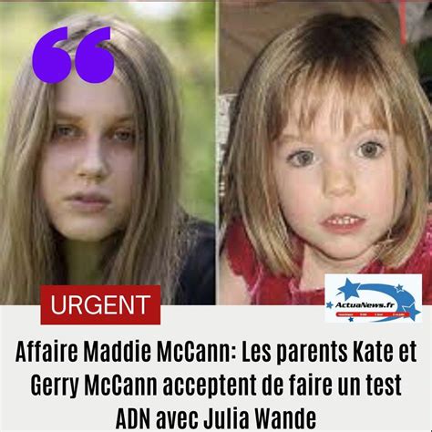 Affaire Maddie Mccann Julia