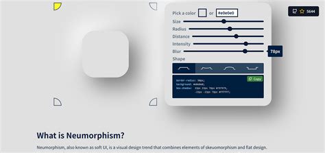 Neumorphism The New Trend In Ui Design By Aryan Kumar Medium