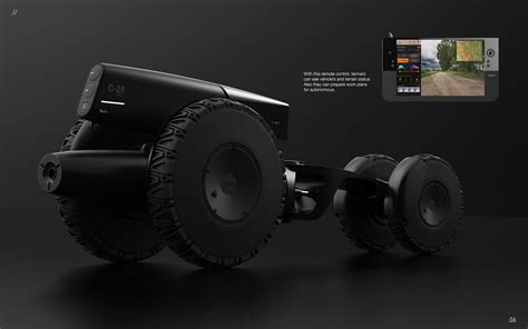 Agro Ai Powered Autonomous Tractor Behance