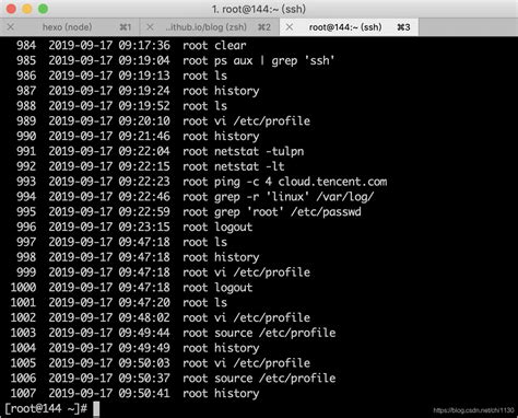 linux执行history命令显示命令执行时间 history显示命令执行日期 csdn博客