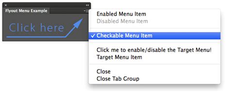 HTML Panels Tips Flyout Menu Davide Barranca Photoshop Etc