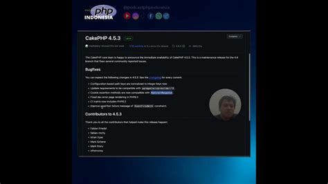 Framework Cakephp 453 Dirilis Apa Aja Yang Baru Nih Cakephp