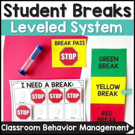 Break Visual Behavior Supports Choice Boards Reward Token Charts