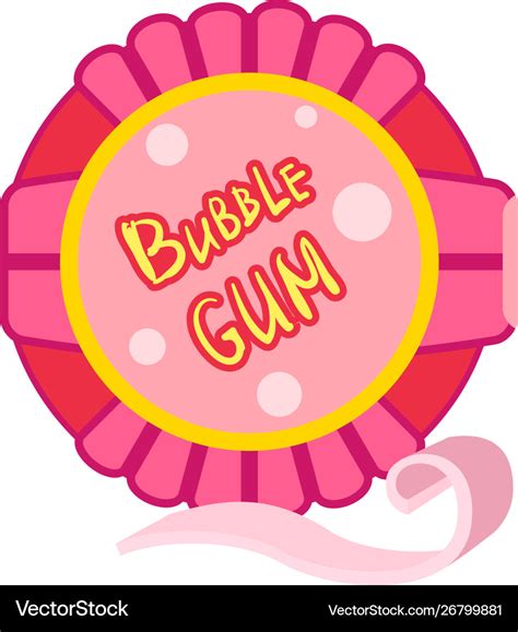 Cartoon Bubble Gum Package