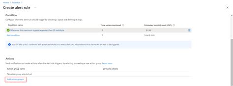 자습서 azure 리소스에 대한 메트릭 경고 만들기 azure monitor microsoft learn