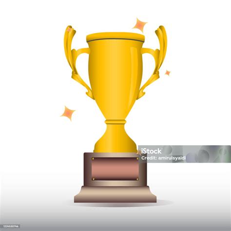 비즈니스 성공과 성취 벡터 개념을위한 황금 잔 또는 트로피 1위에 대한 스톡 벡터 아트 및 기타 이미지 1위 경쟁 계획 Istock