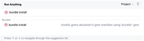rubymine quick start rubymine documentation