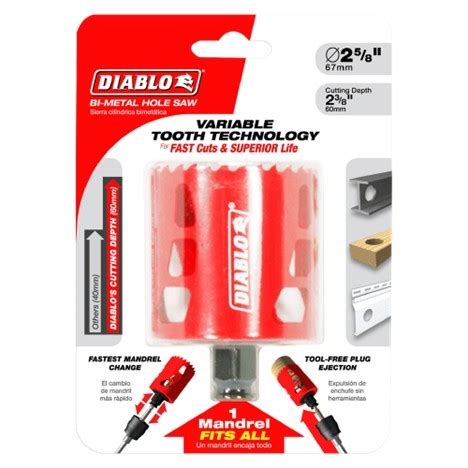 Diablo 2 58 Bi Metal Hole Saw