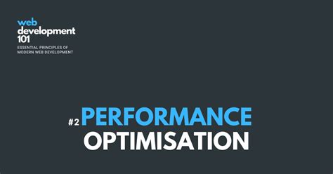 Performance Optimisation