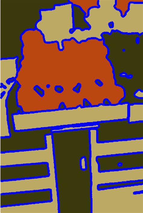 Segmentation Results Obtained For Various Initial Contours With The