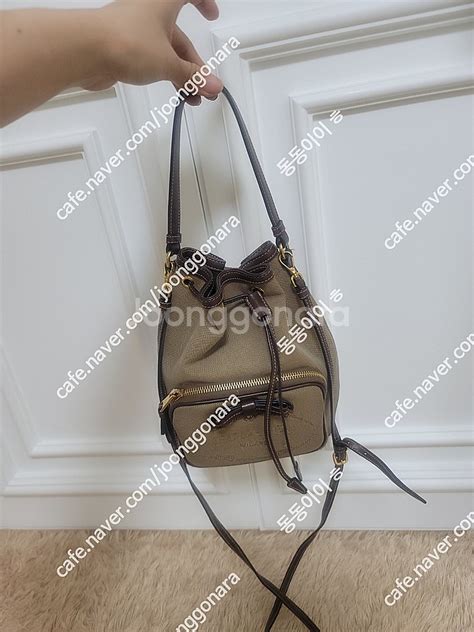 정품 프라다 리본버킷백 숄더백 중고나라