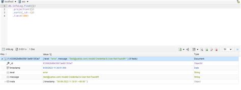 Nodejs Winston Logger With Mongodb If There Is An Error It Saves On