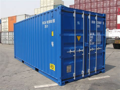 20ft Iso Shipping Container Csc Certificate Plywood Heavy Loading Shipping Container For Sale