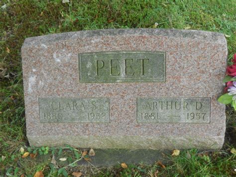 Arthur Daniel Peet 1881 1957 Find A Grave Memorial