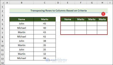 How To Transpose Rows To Columns In Excel Quick Methods