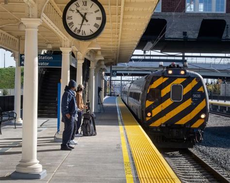 Newly Renovated Platform Revealed At Lancaster Amtrak Station [photos