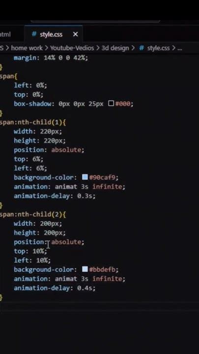 How To Make 3d Design In Html Css Html Css3 Ytshorts Shorts