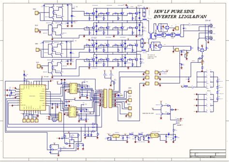 Power Inverter 3kw Schematics