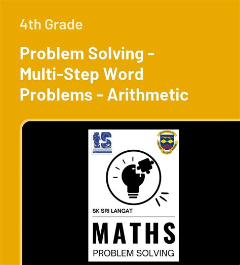 Multi Step Word Problems With Strip Diagrams Resources Elementary